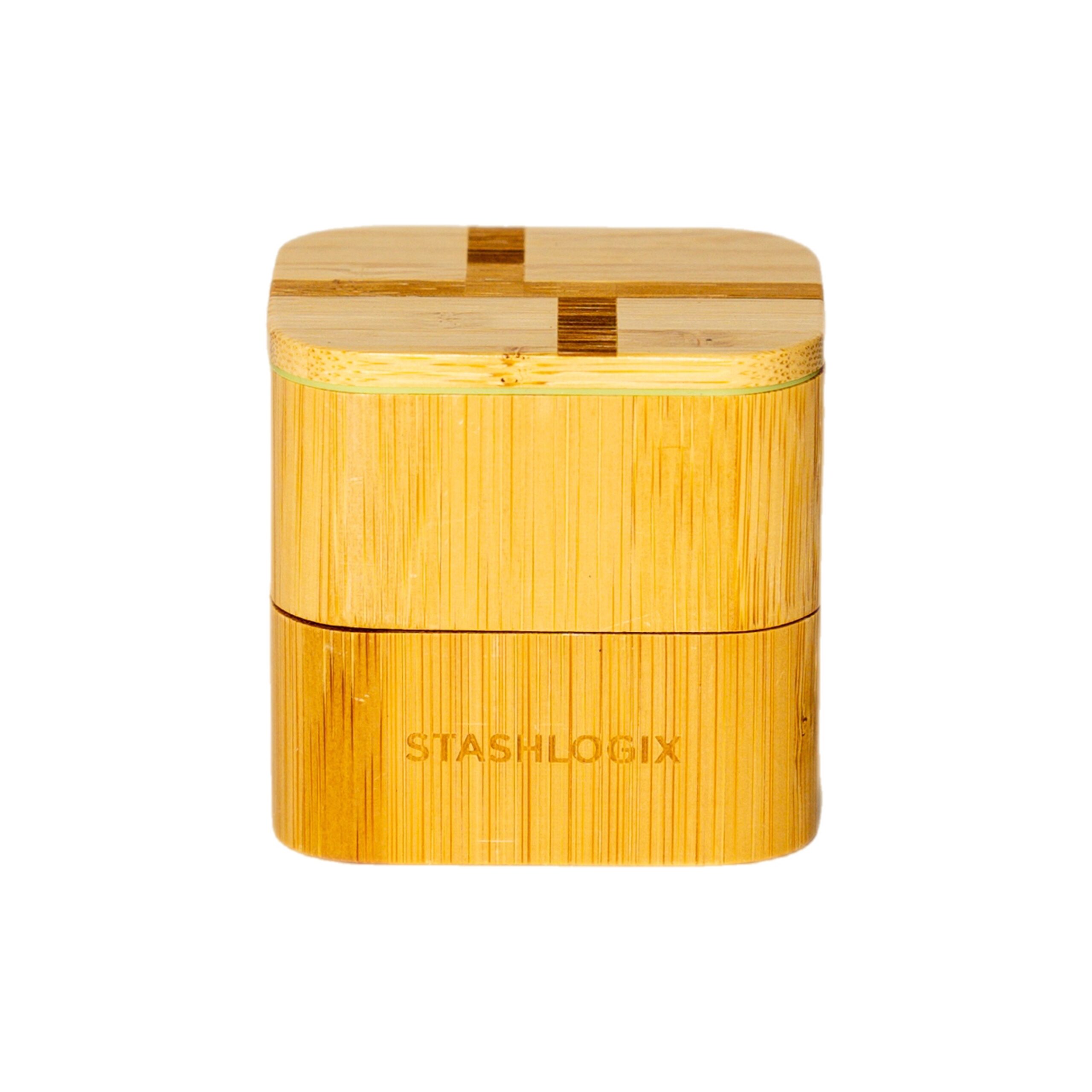 Stashlogix I-70 Bamboo Herb Grinder - Pyntrees Official